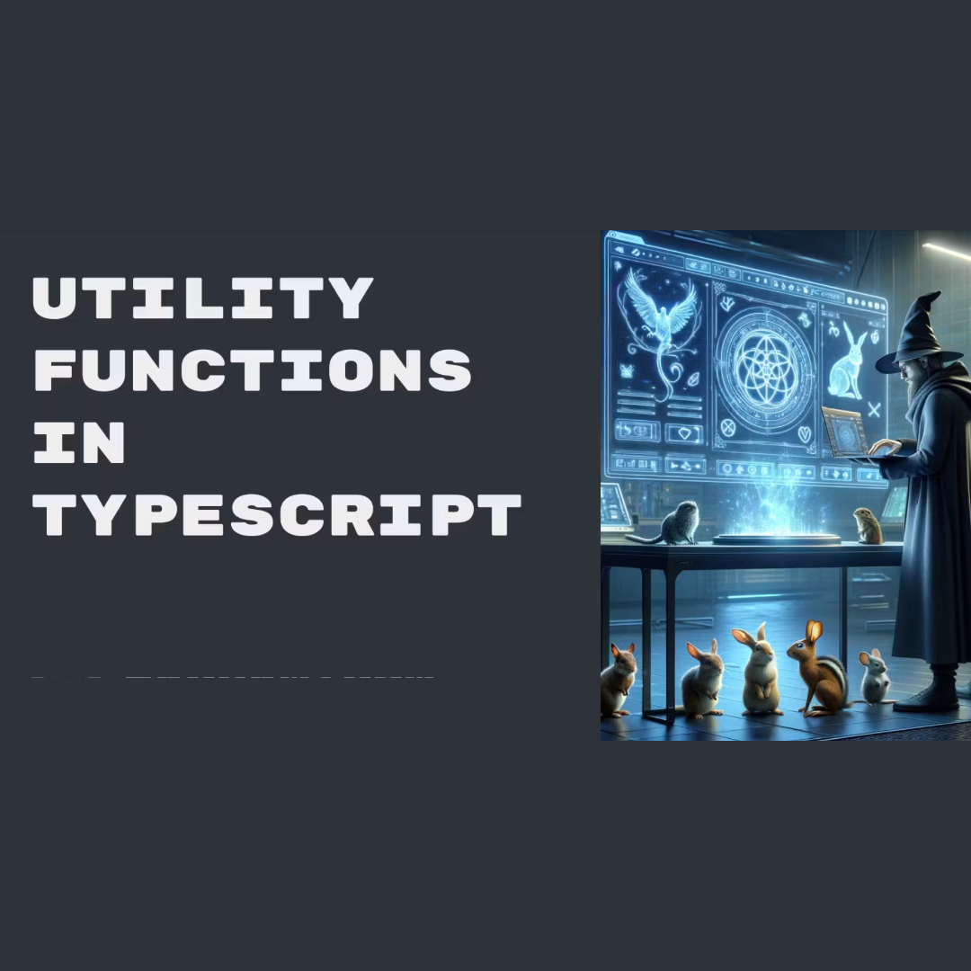 The right way to create utility functions in TypeScript - Clouwood Studio The right way to create utility functions in TypeScript - Clouwood Studio